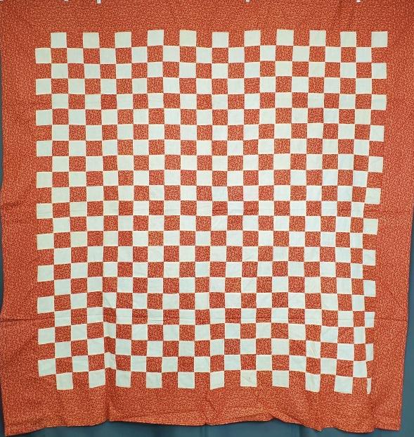 Antique One Patch Checkerboard Top