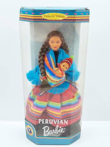 1998 Peruvian Barbie Dolls Of The World Collector Edition