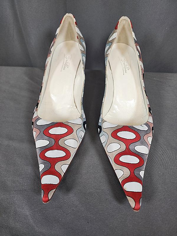 Vintage Emilio Pucci Pointed Spring Heel Shoes Auction