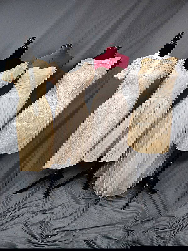 4 Vintage Fancy Dresses Auction