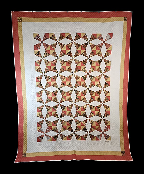 Kaleidoscope Quilt - Mary Schafer Auction