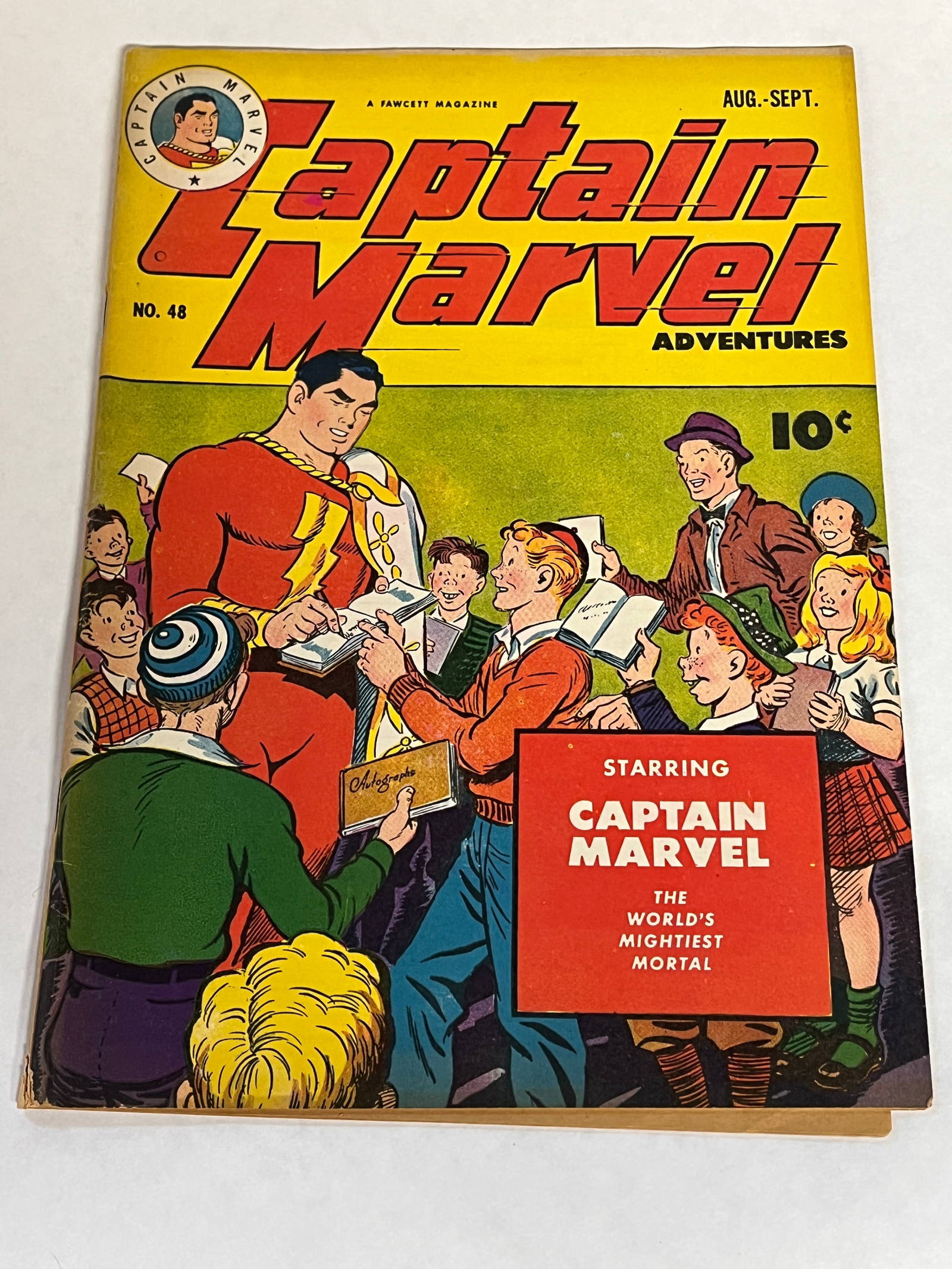 1945 Fawcett Comics Captain Marvel Adventures #48 Auction