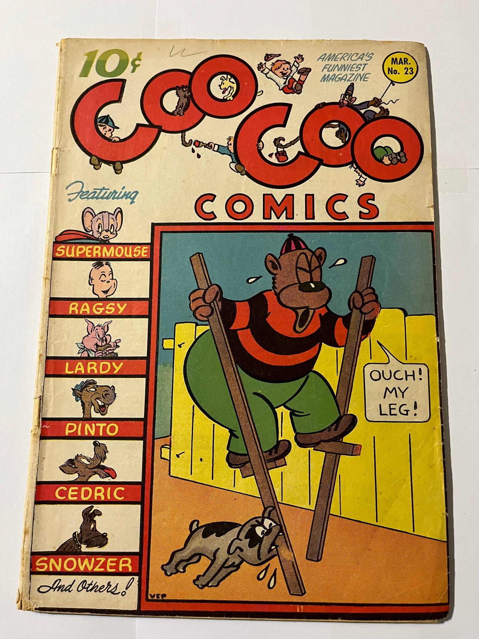 Coo Coo Comics #23 Supermouse Early Issue Auction