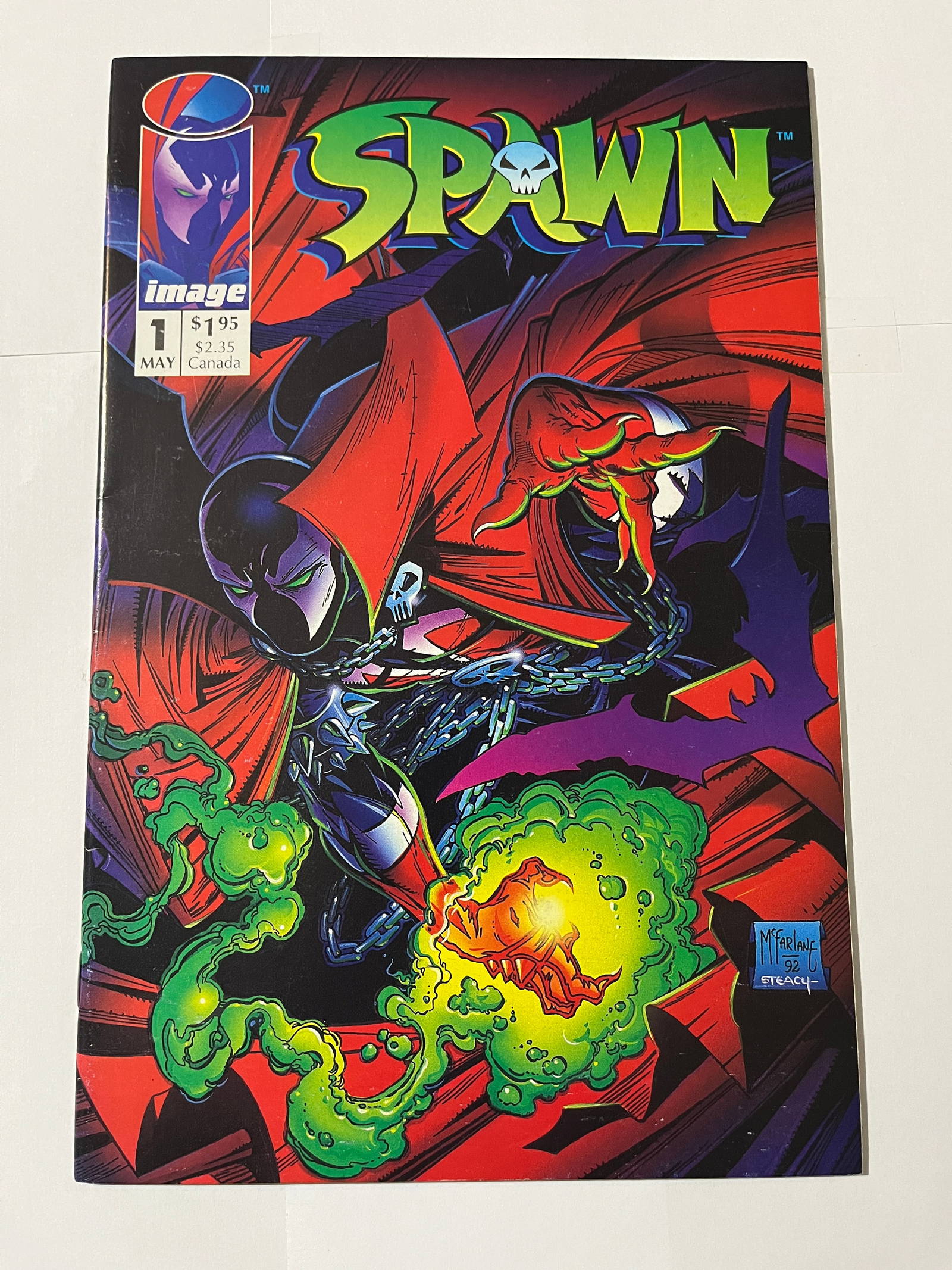 Image Comics Spawn #1 Mcfarlane Auction