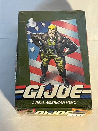Sealed Box Gi Joe Trading Cards