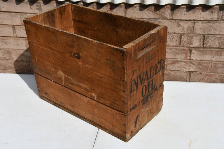 30940- INVADER OIL CRATE - Oct 21, 2022 | POLK AUCTION COMPANY in VA