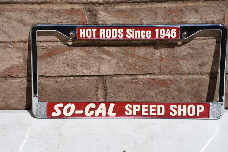 31112- SO-CAL SPEED SHOP LICENSE PLATE BRACKET - Oct 21, 2022 | POLK ...