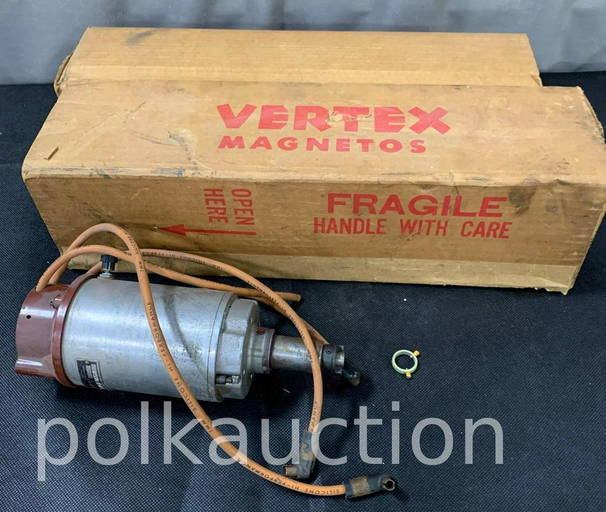 NOS Vertex Magneto (#35455) on Feb 03, 2023 | POLK AUCTION COMPANY in IN