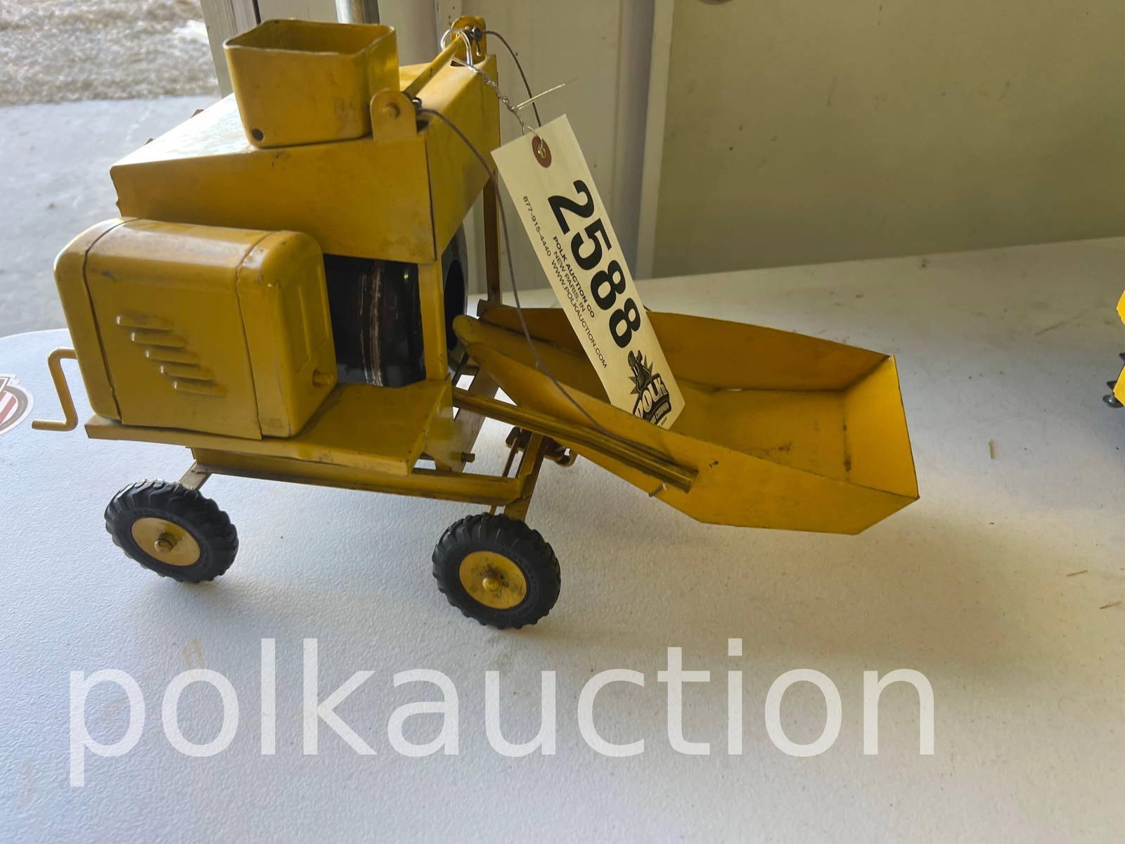 2588-jaeger Vintage Concrete Mixer Auction