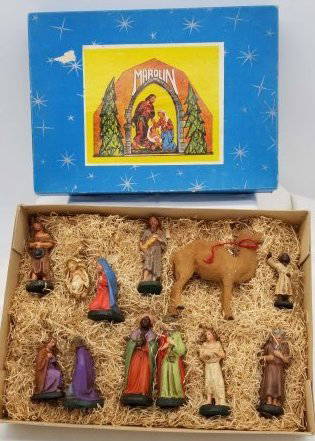 Vintage Nativity ~ Marolin & Assortment Auction