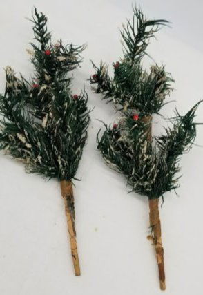 Rare Old German Feather Trees