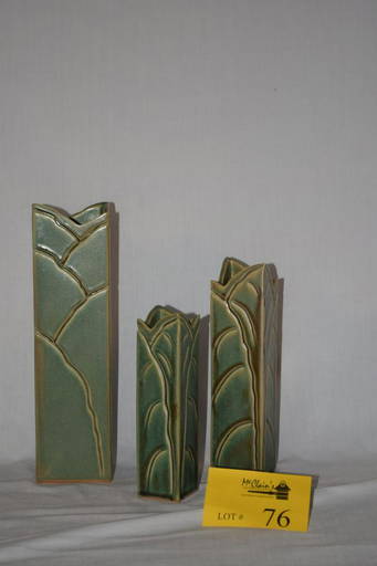 White Smith Pottery Vases