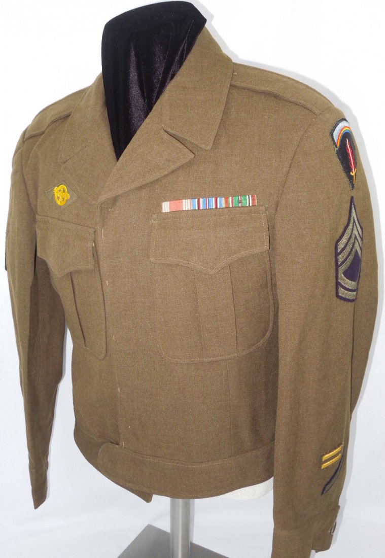Wwii Shaef & 12th Army Group Named Ike Jacket