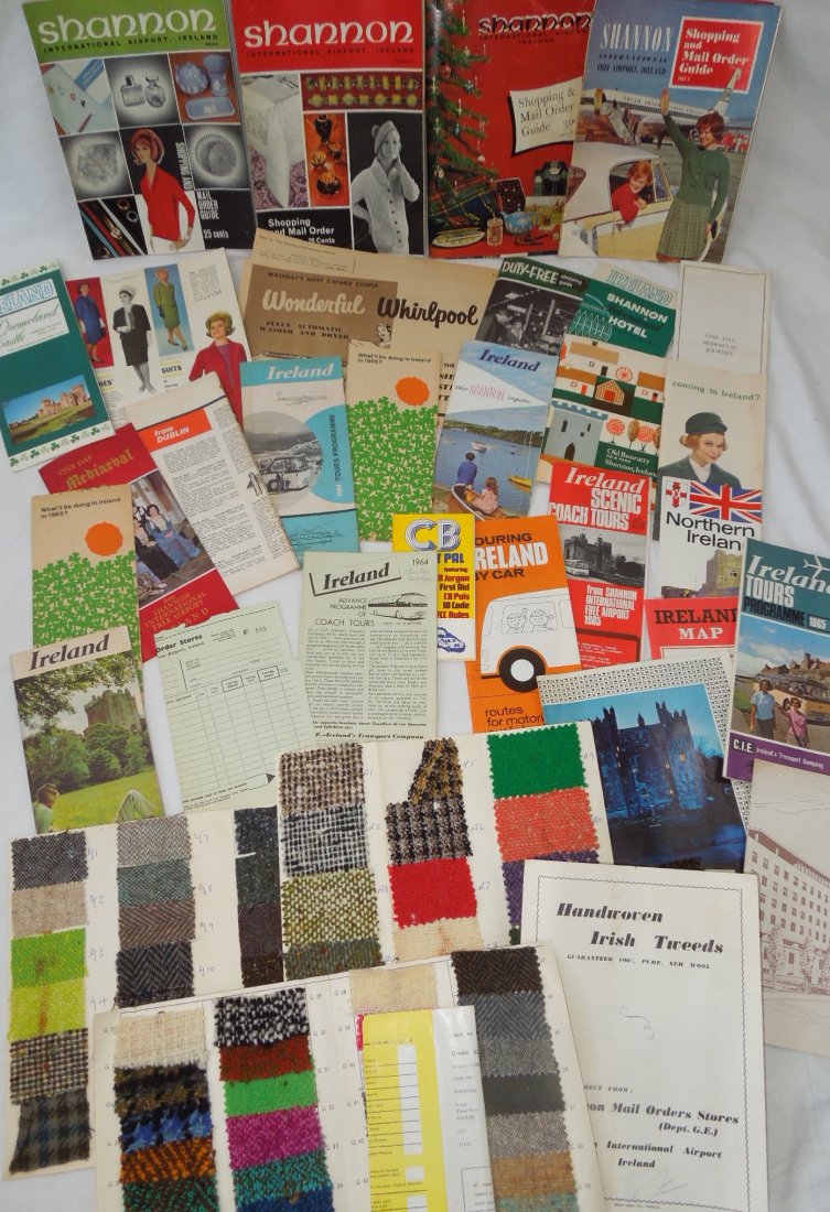 Lot Of Ireland Travel Brochures & Maps