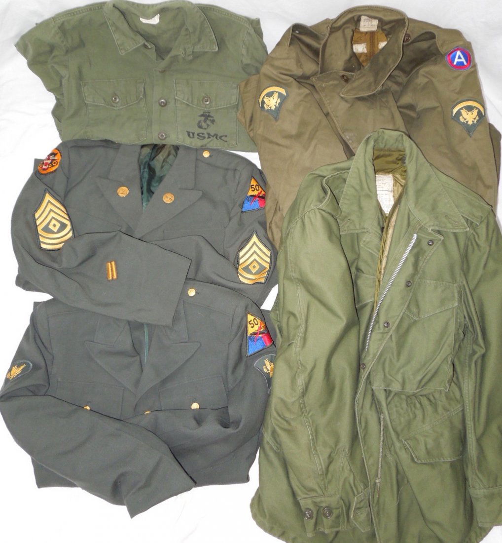 Cold War Army Uniforms Lot 50th Armored Tank Destroyer