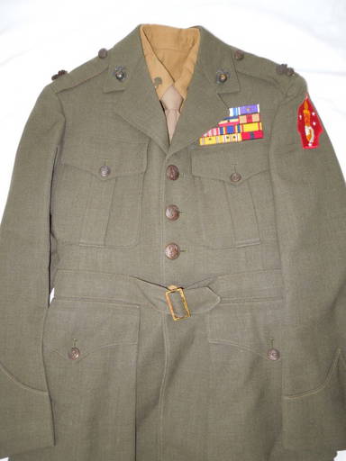 WWII Named USMC Chief Marine Gunner Silver Star Uniform - Dec 04, 2021 ...