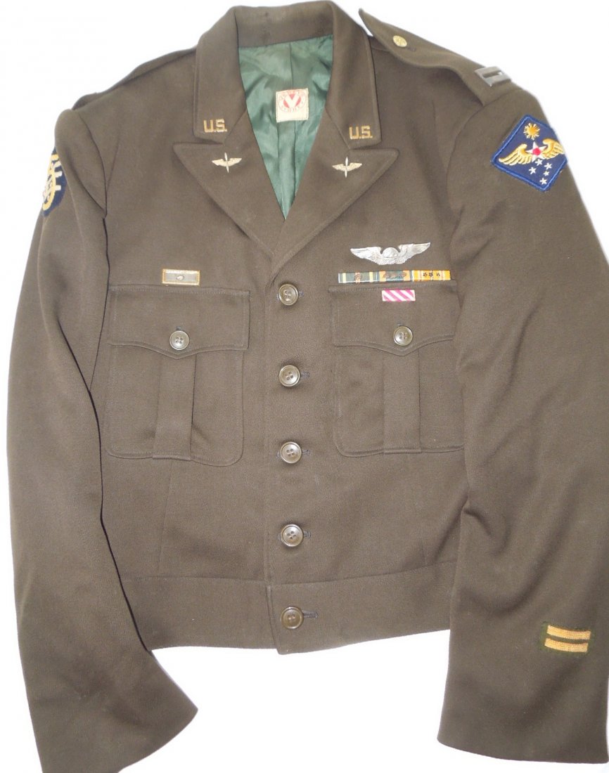 Wwii Australian Made Feaf 5th Aaf Ike Jacket