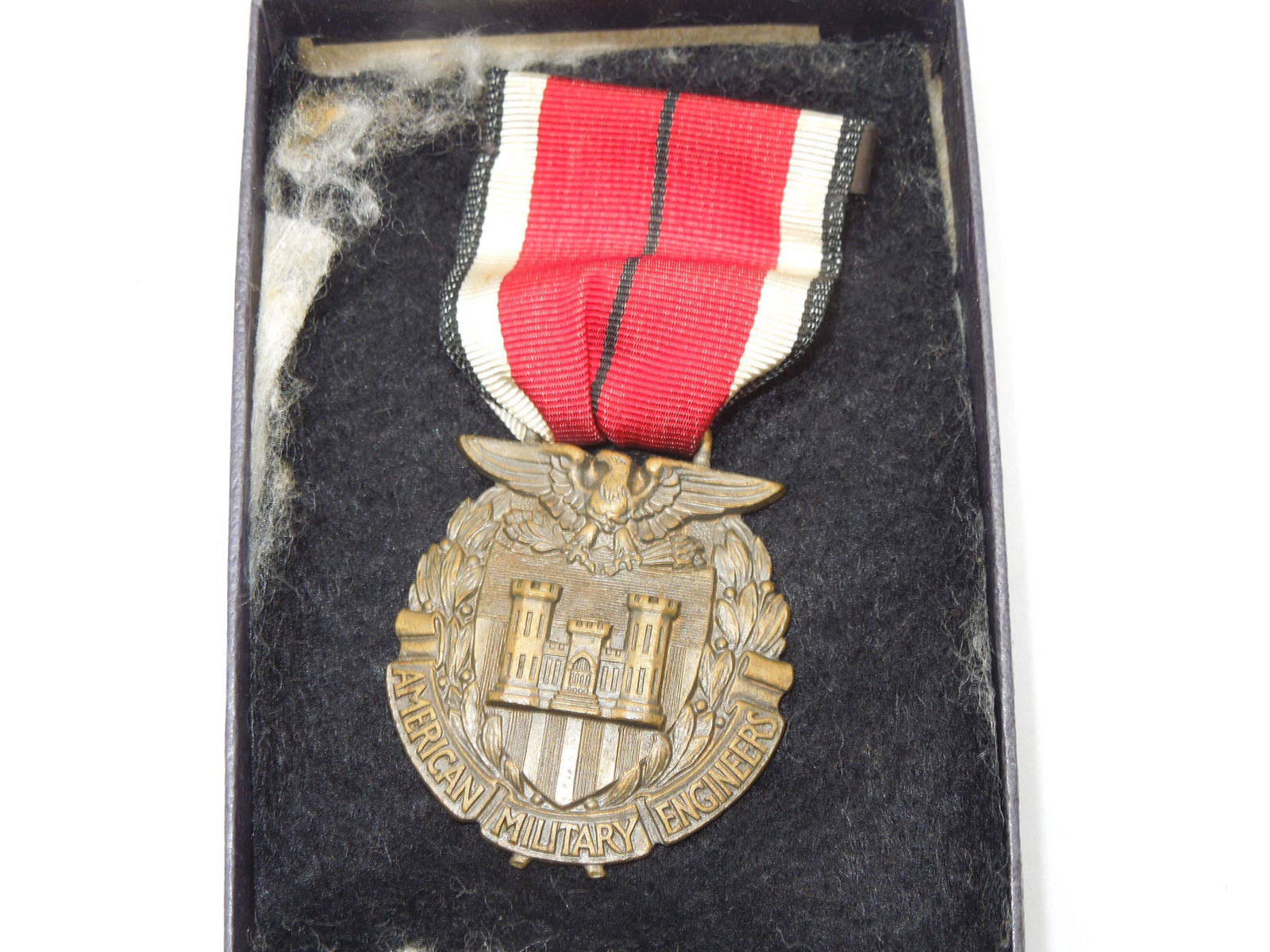 WWII US Named Society of Military Engineers Medal (#0183) on May 14 ...