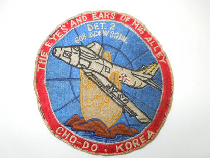 Korean War Mig Alley Theater Made Usaf Air Force Patch