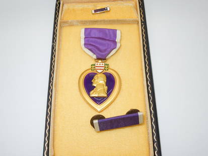 Us Military Purple Heart Medal In Original Box