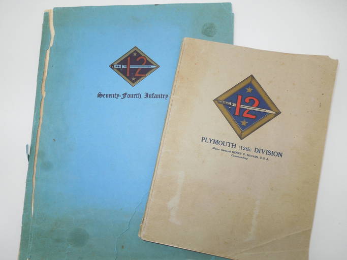 Wwi Us Army 12th Infantry Division Unit History Roster Books