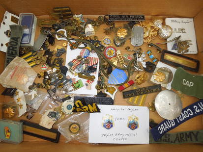 Large Collection Of Wwii Modern Us Military Pins Badges Wings Insignia