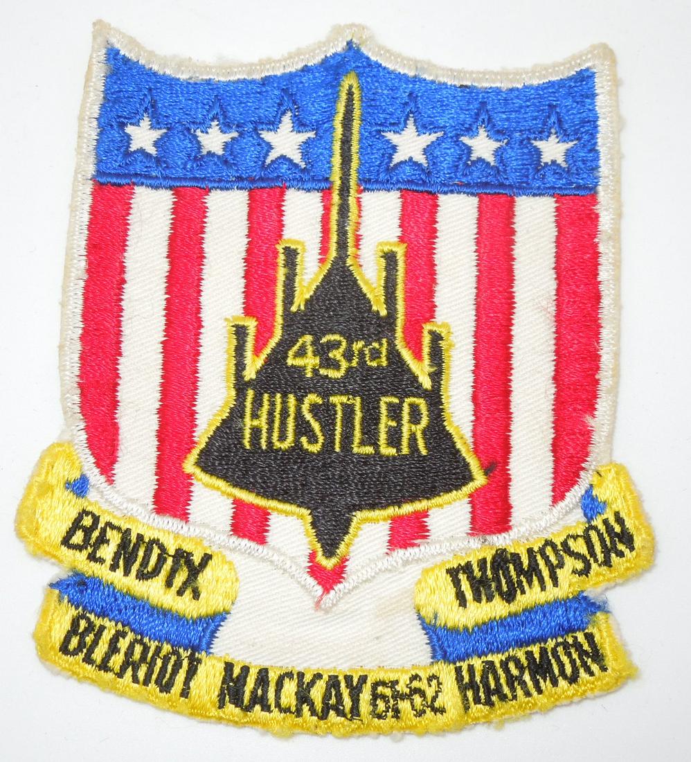 1961 62 Usaf 43rd Bomb Wing Hustler Us Air Force Patch