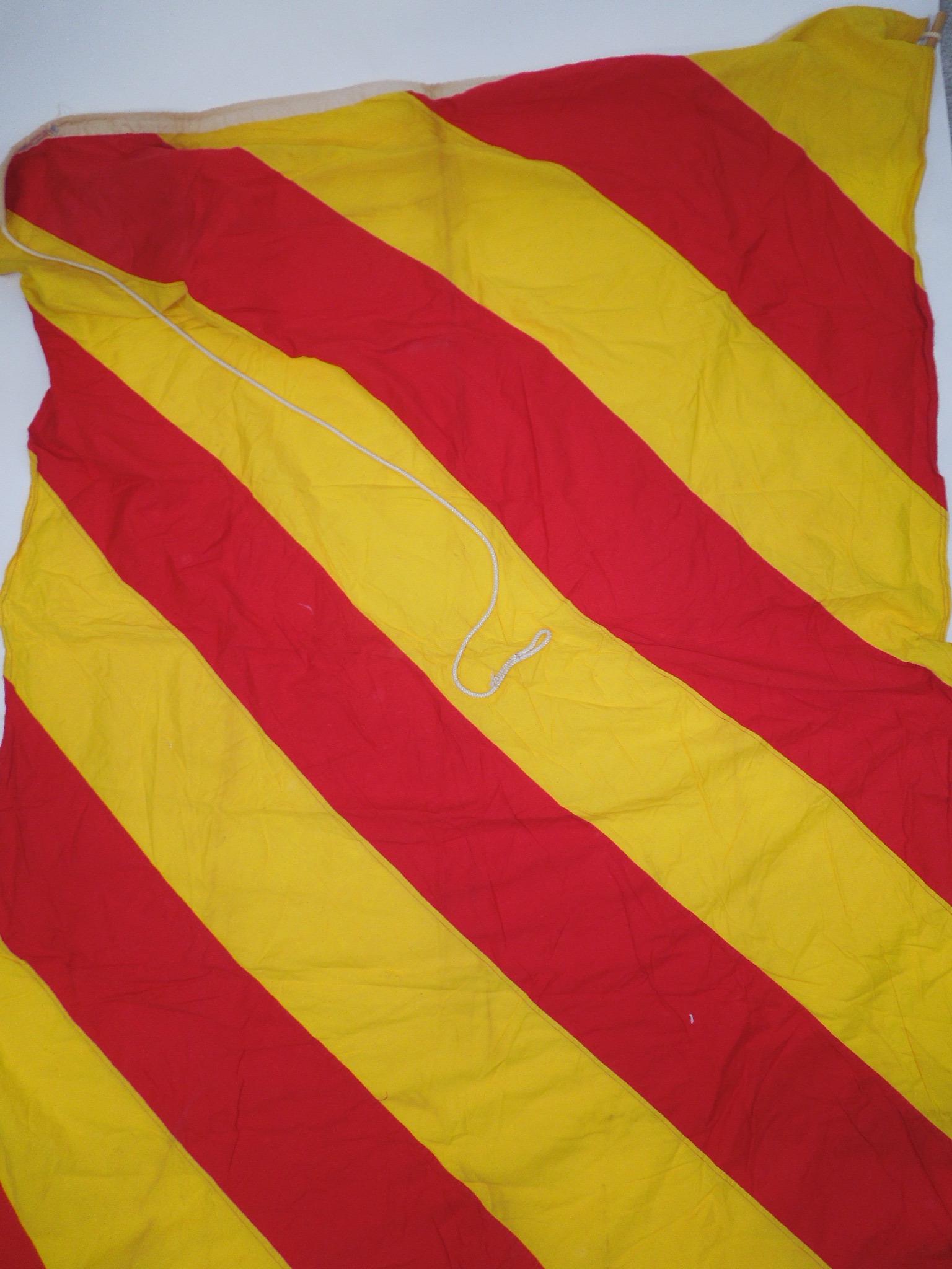 Navy International Code Maritime Yankee (Y) Alphabet Signal Flag (#0593 ...