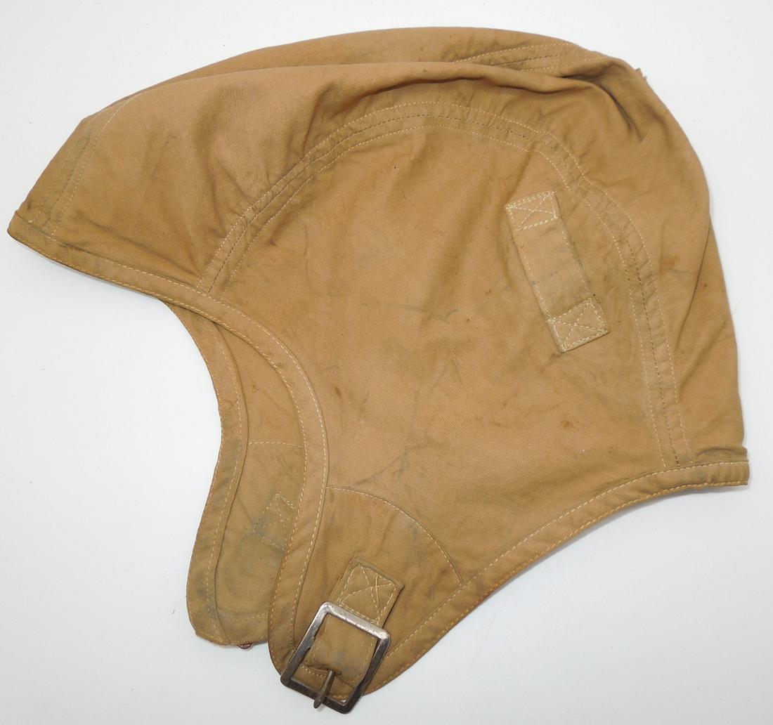 Wwii Era Us Navy Summer Aviators Flying Flight Cap Helmet 7 1/4