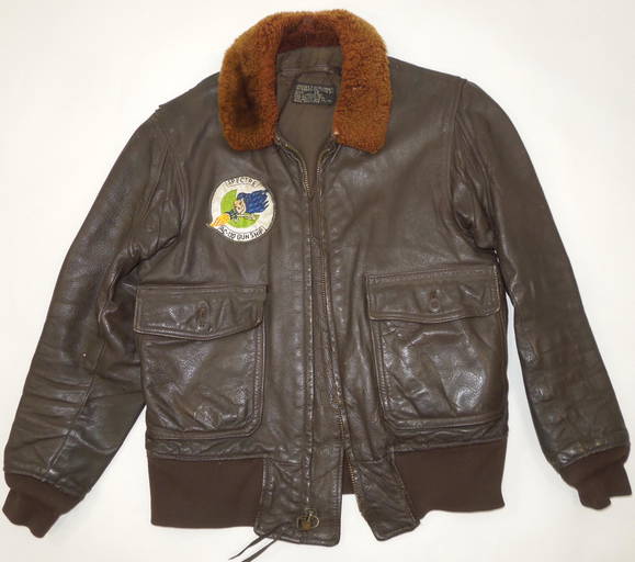 Vietnam Us Navy G 1 Jacket & Ac 130 Spectre Gunship Patch