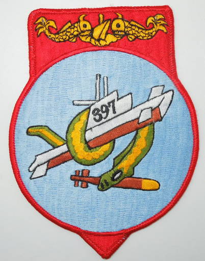 1960s US Navy Submarine USS Scabbardfish SS-397 Patch (#0119) on Jan 07 ...