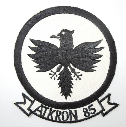 1960s Japanese Made ATKRON VA-85 Squadron Navy Patch (#0122) on Jan 07 ...
