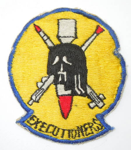 Korean War Vf 114 Executioners Fighter Squadron Patch