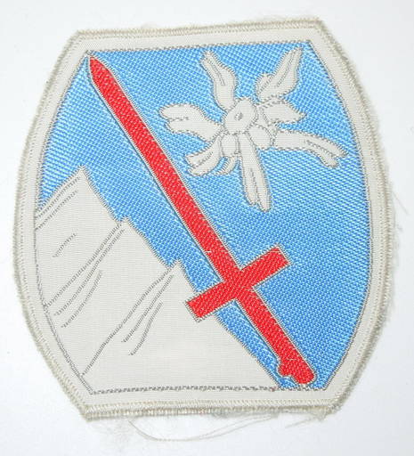 1954 1958 Us Army 10th Infantry Division German Made Patch