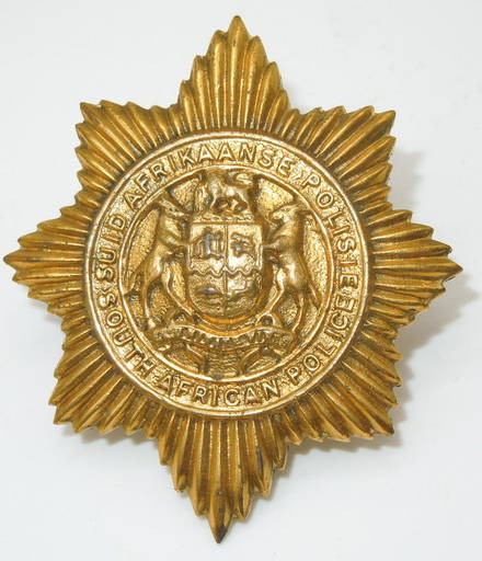 1900s South African Police Badge Pin