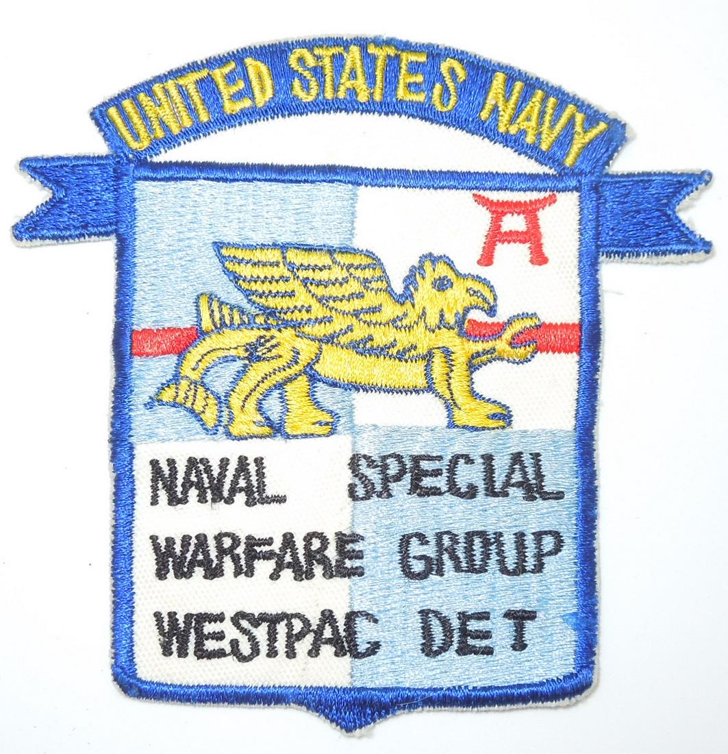 Vietnam War Era Us Naval Special Warfare Group Westpac Det. Patch