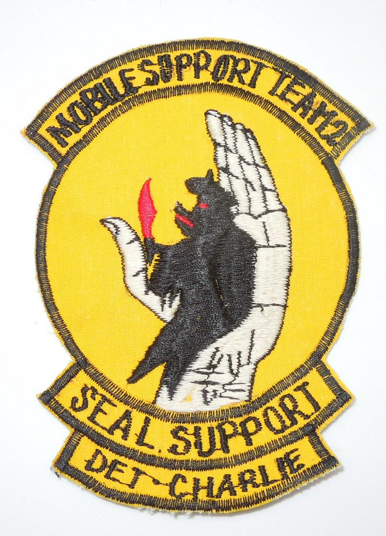 Vietnam War Era Us Navy Mobile Support Team 2 Seal Det. Charlie Patch