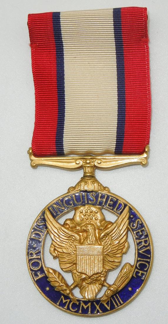 Wwii Slot Brooch Us Army General Distinguished Service Medal Dsm