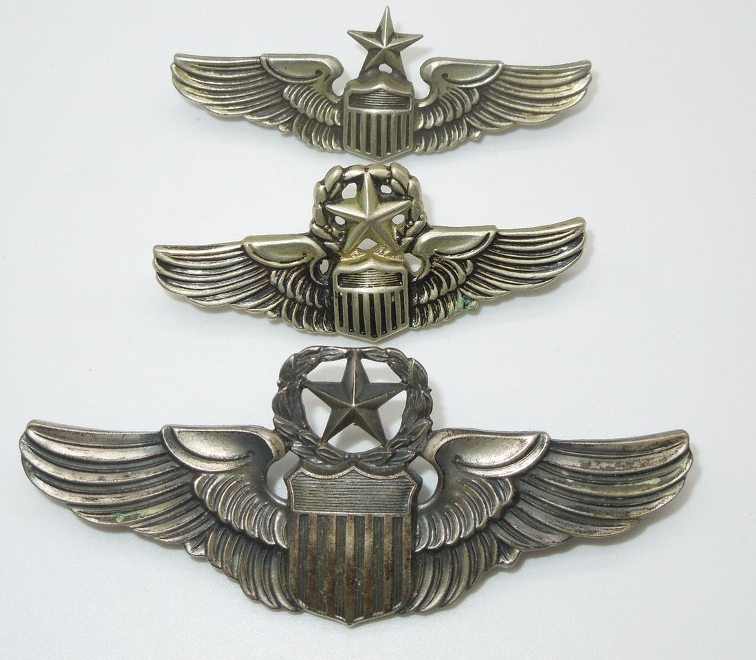 1950s Vietnam Us Air Force Senior & Command Pilot Wings