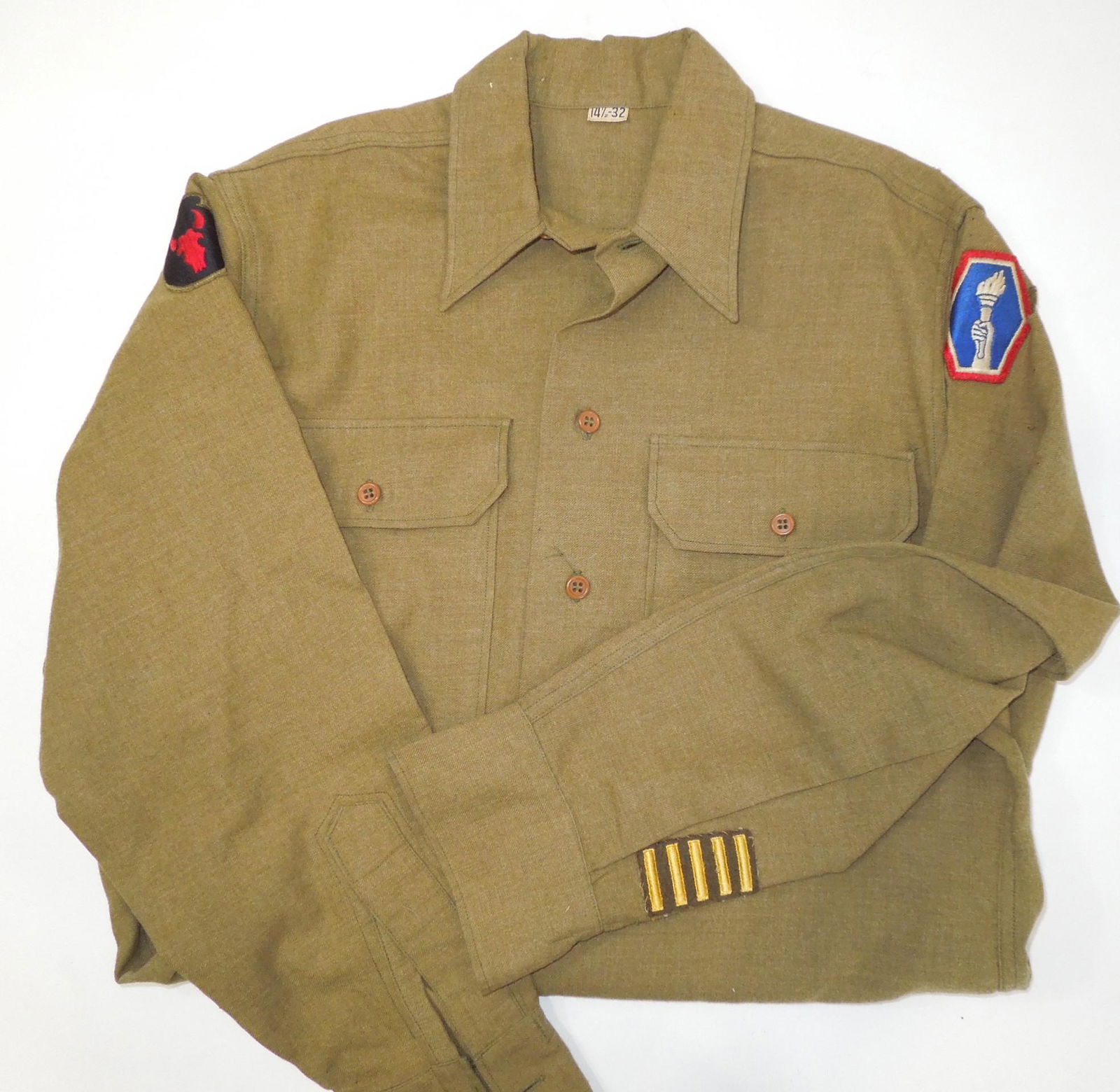 Wwii U.s. Army 442nd Rct & 34th Infantry Division Japanese American ...