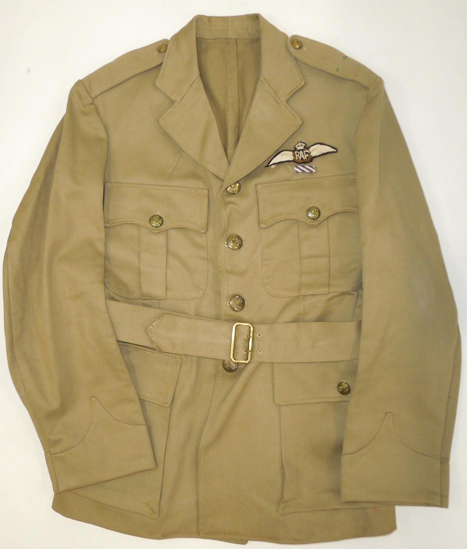 Wwii British Raf Officer Jacket Attributed To An Air Vice Marshal Auction