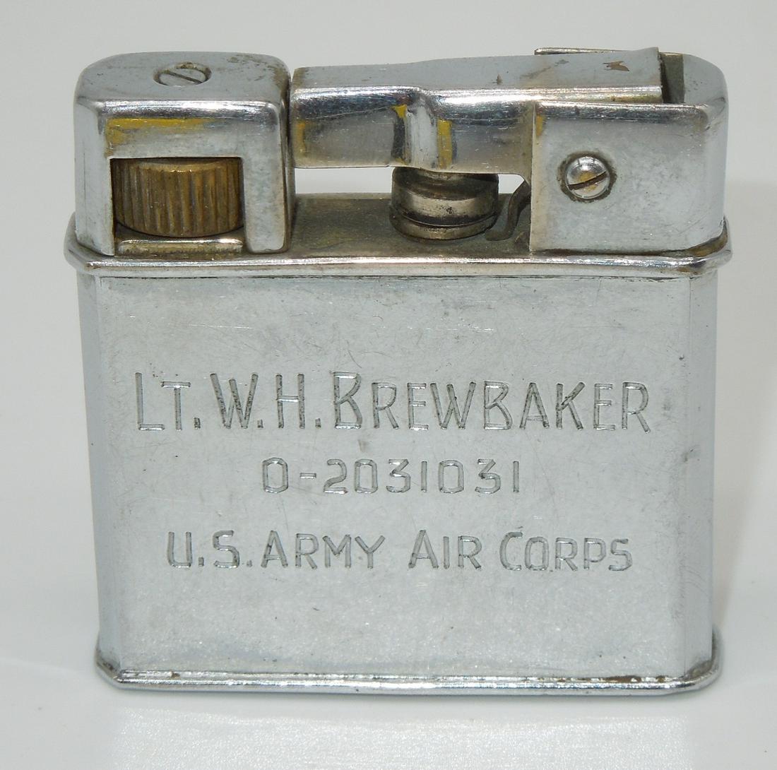 1945 Usaaf Army Air Corps 428th Fighter Squadron Named Lighter Auction