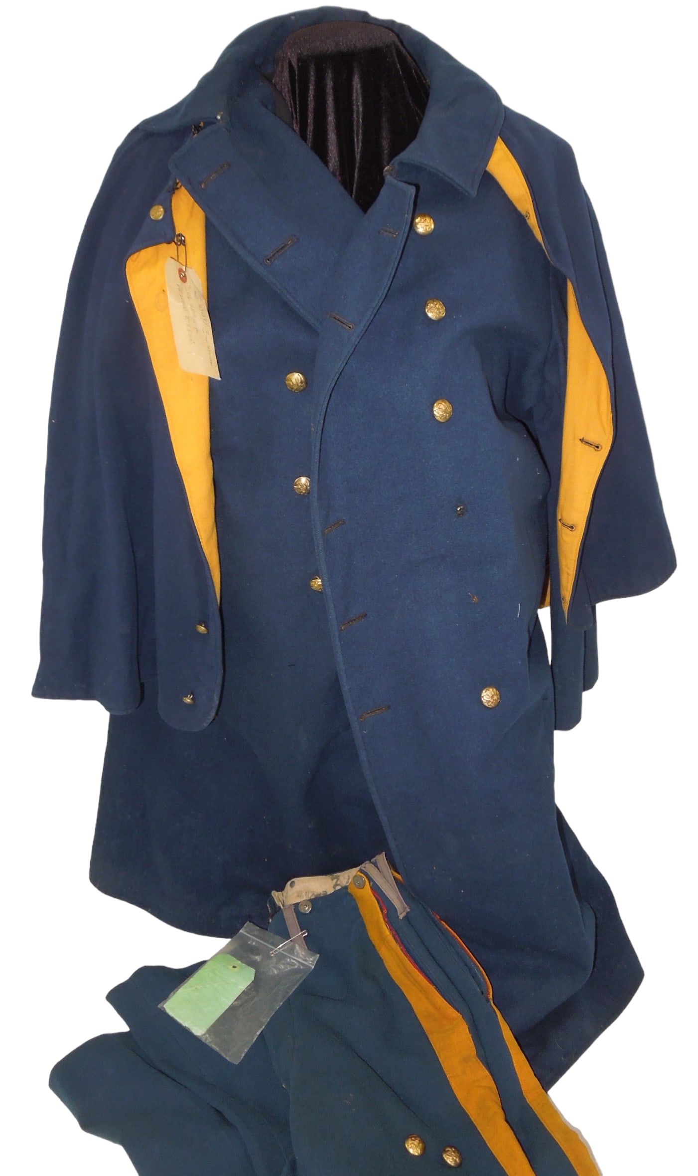 Screen Worn John Wayne Actor She Wore A Yellow Ribbon Movie Overcoat