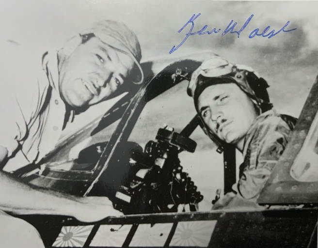 Wwii Usmc Marine Corps Quadruple Ace Pilot Ken Walsh Moh Medal Of Honor ...