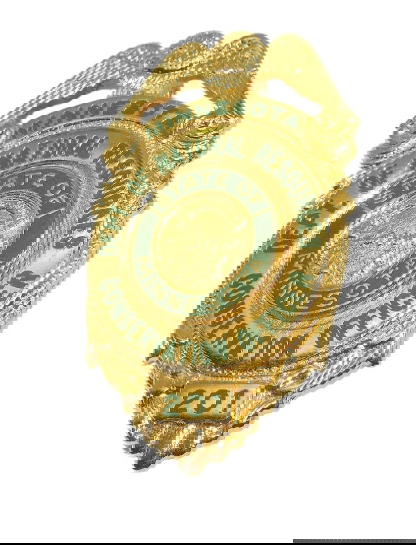 Vintage Minnesota Natural Resources Conservation Officer Badge Auction