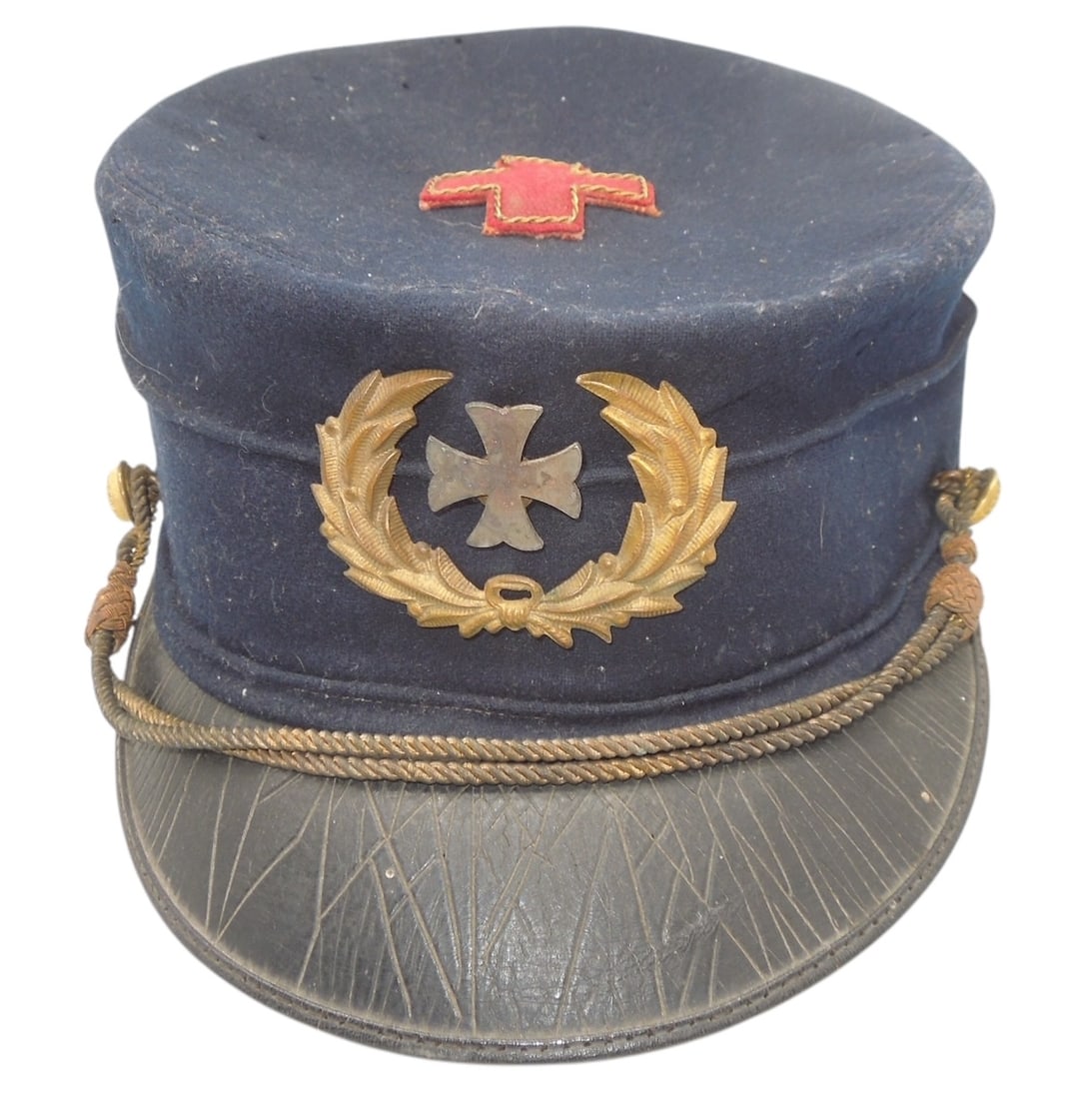 Spanish American War Saw New York Colorado Army Medical Officer Kepi ...