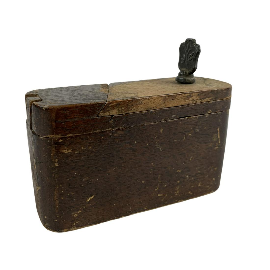 19th Century Small Puzzle Box Snuff?