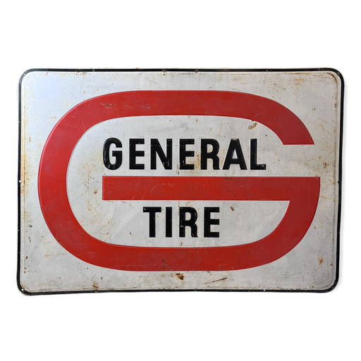 Large General Tire Sign