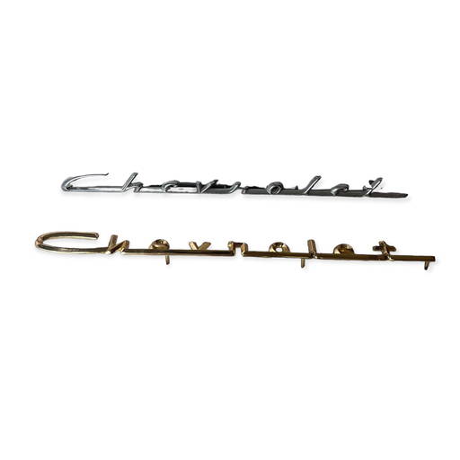 Pair of Chevrolet Letters - Dec 01, 2022 | Ziebarth's Antiques in WI