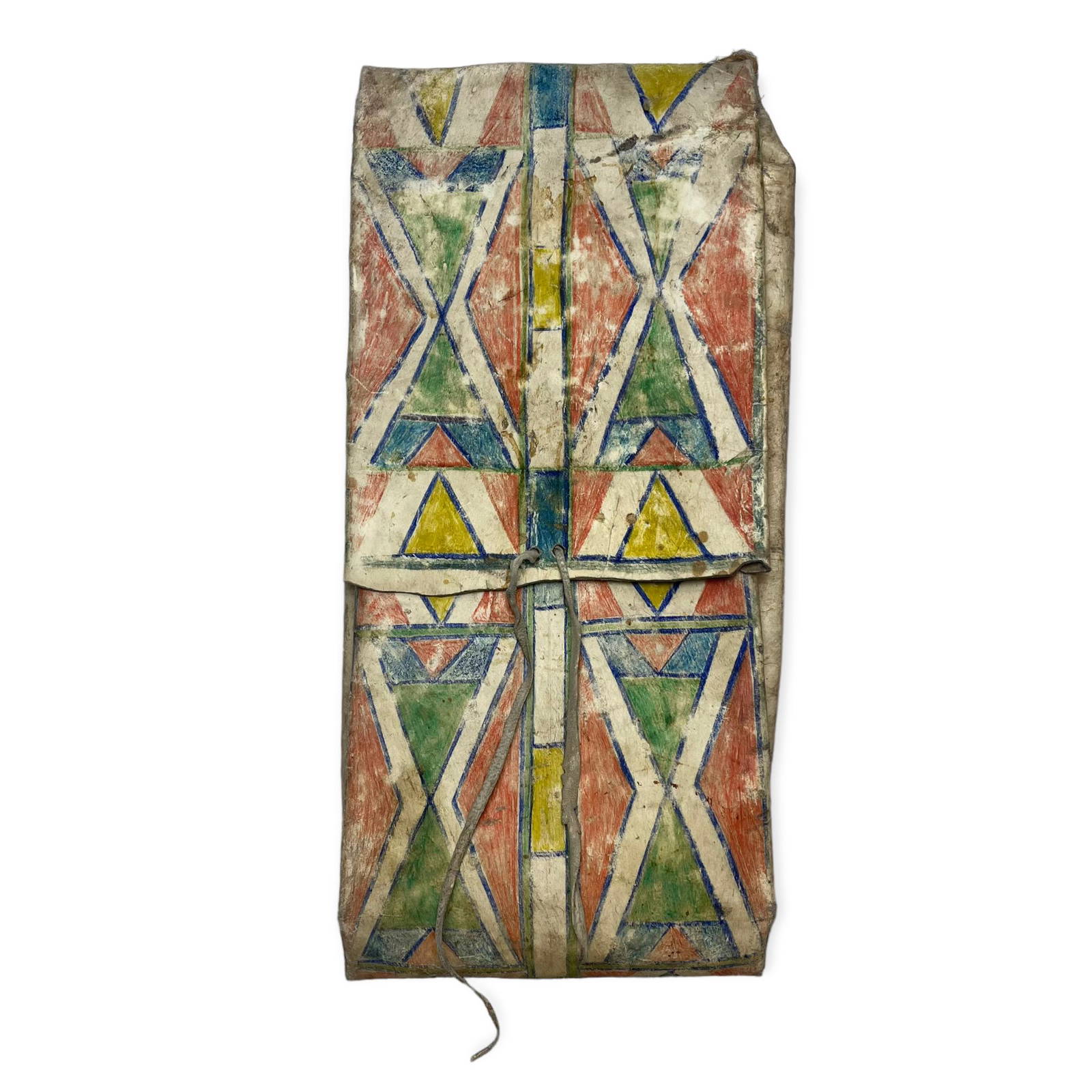 Crow 19th C. Parfleche Envelope (#0153) on Mar 31, 2023 | Ziebarth's ...